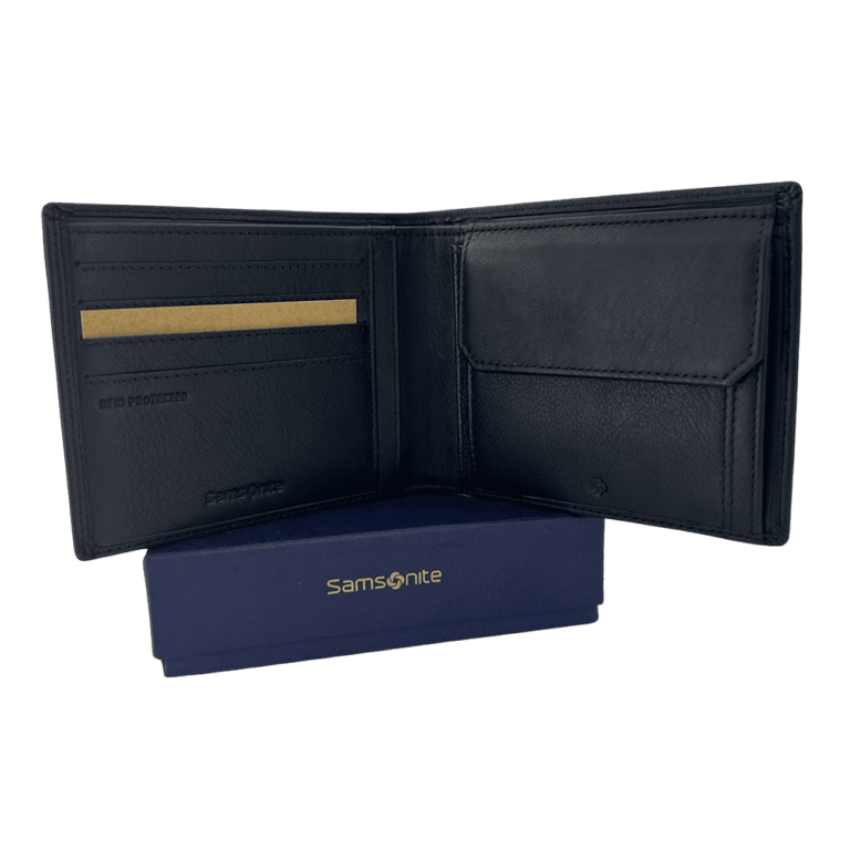 Samsonite wallet with engraving